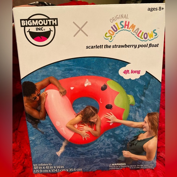 Big Mouth plus Sqishmallows | Other | New In Box Bigmouth X Squishmallows Scarlet The Strawberry ...